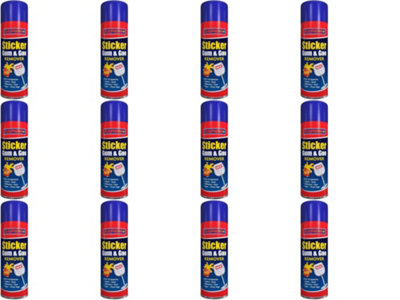 Rapide Sticker And Gum Remover Spray 300ml 3168 (Pack of 12) | DIY at B&Q