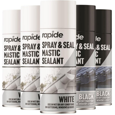 Rapide White Waterproof Mastic Sealant Coating Cracks Leaks Repairs ...