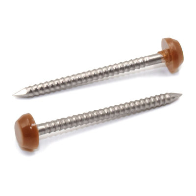 Rapierstar StarPin Polymer Headed Pins - 30mm, Tan