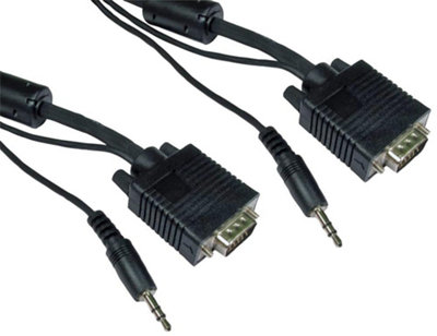 Buy RARAION - SVGA Male to Male Lead with Audio, 2m | DIY at B&Q