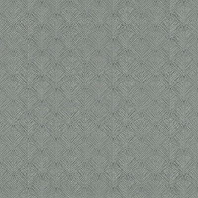 Rasch Madagascar Grey Artex Comb Fan Shell Spots Dots Wallpaper