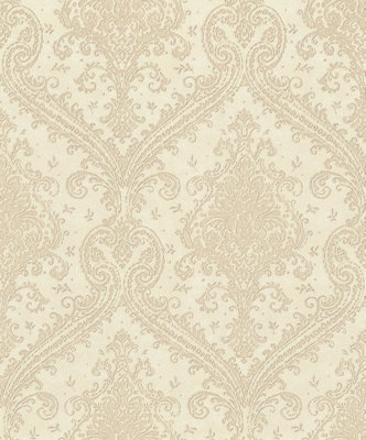Ivory Damask Background