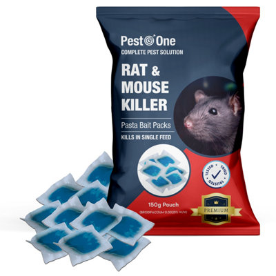 Rat & Mouse Killer Pasta Baits Poisoning Sachets Rodent Control Pasta ...