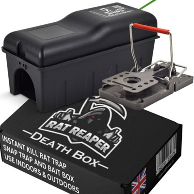 Buy Rat Reaper Death Box Instant Kill Rat Trap | DIY at B&Q