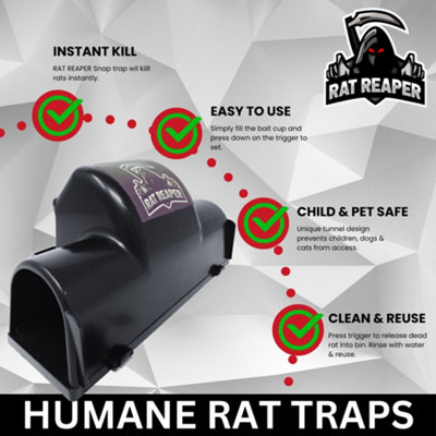 Rat Reaper Instant Kill rat Trap | DIY at B&Q