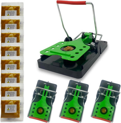 Rat Reaper XL Rat Trap including Bait for Large Rats Use Indoors ...