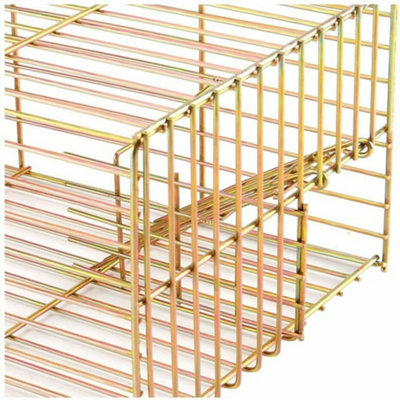 Rat Trap Heavy Duty Reusable Metal Humane Live Multi Catch Mouse Trap ...