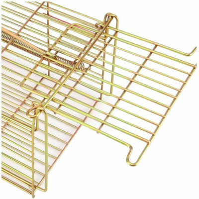 Rat Trap Heavy Duty Reusable Metal Humane Live Multi Catch Mouse Trap ...