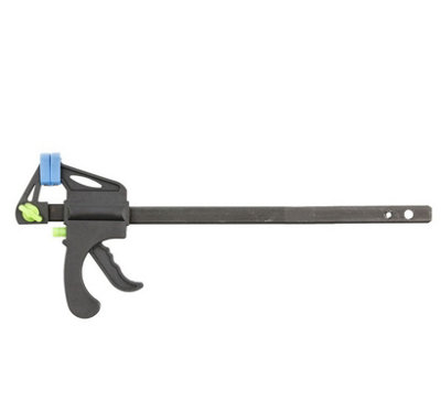Ratchet bar clamp and spreader 300 x 63mm Quick-Release Steel Rail Aluminum
