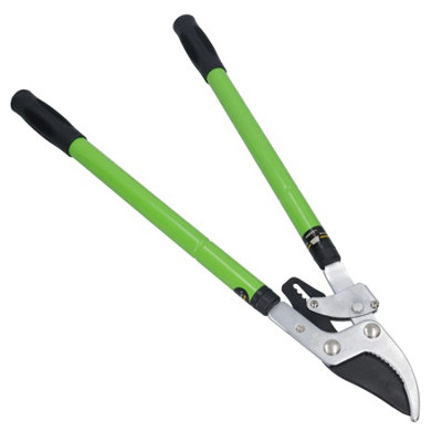 Ratchet Loppers Extending Bypass Cutters Tree Branch Pruner 635mm - 965mm