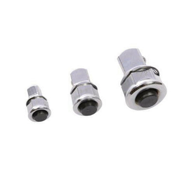 Ratchet Spanner to Ratchet Adapter Converter Set 10mm 1/4" 13mm 3/8 ...