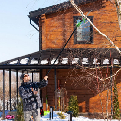 RATCHET TREE LOPPER & TELESCOPIC POLE SAW PRUNING CUTTING BRANCH ...