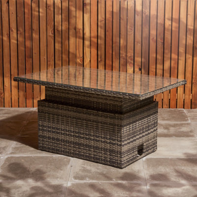 Rattan rising table only store