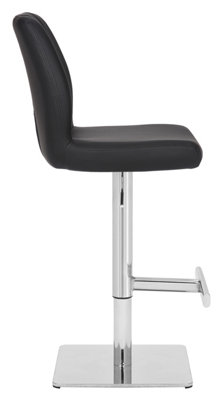 Ravenna Deluxe Breakfast Bar Stool, Chrome Footrest, Height Adjustable ...