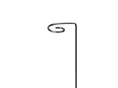 Raw Plant Supports Props - 30" (77cm) Tall - Raw Steel Designed to Rust ...