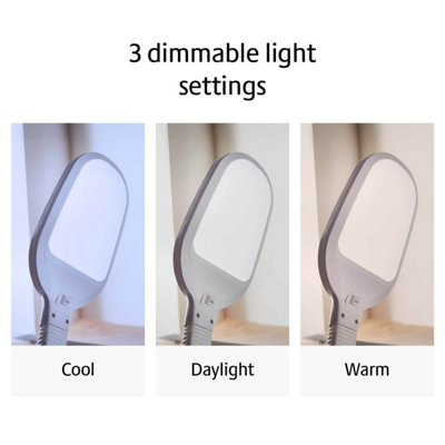 Reading Lamp Floor LED White, Closely Mimics Natural Daylight at Noon ...