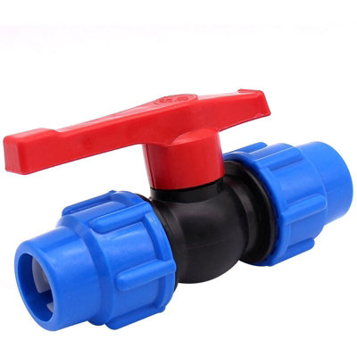 ready made shut off valve for high density polyethylene or alkaline ...