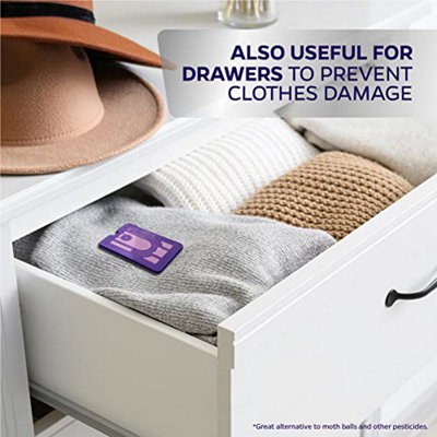 Ready Steady Defend 9 x Moth Killer Hangers For Wardrobes. Moth ...