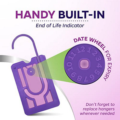 Ready Steady Defend 9 x Moth Killer Hangers For Wardrobes. Moth ...