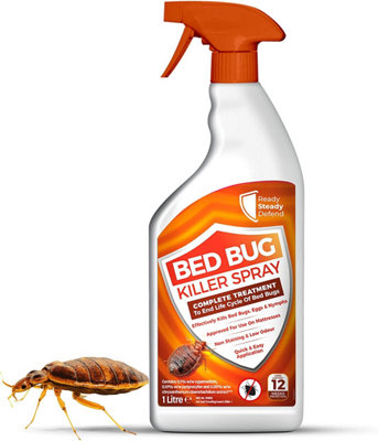 Ready Steady Defend Bed Bug Killer Spray 1 Litre
