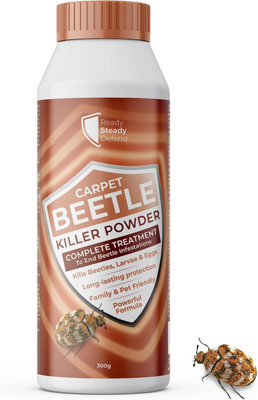 Buy Ready Steady Defend Carpet Beetle Killer Powder. Complete Treatment ...