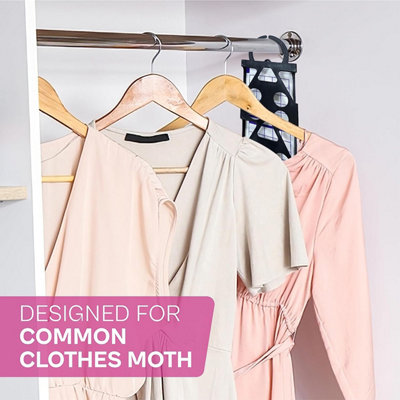 Ready Steady Defend Clothes Moth Pheromone Traps. 5 Hangers & 5 Traps