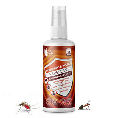Ready Steady Defend Mosquito & Insect Repellent 100% Natural Formula 100ml