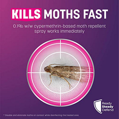 Ready Steady Defend Moth Killer Spray 1 Litre