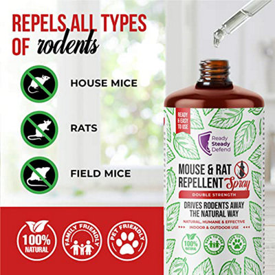 Ready Steady Defend Mouse & Rat Repellent Spray 200ml