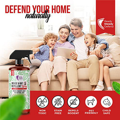 Ready Steady Defend Mouse & Rat Repellent Spray 200ml