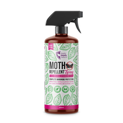 READY STEADY DEFEND NATURAL MOTH REPELLENT SPRAY 200ML