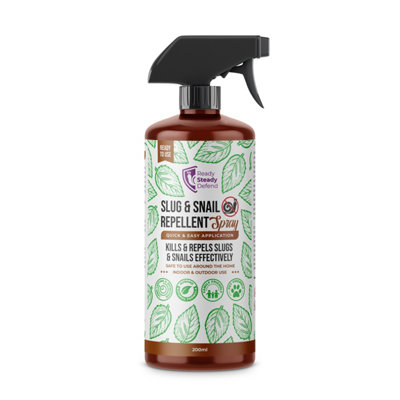 Ready Steady Defend Natural Slug & Snail Repellent Spray 200ml