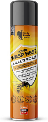 Ready Steady Defend Wasp Nest Killer Foam. Defend Your Home, Eliminate ...