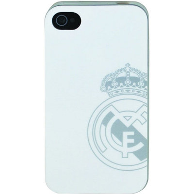 Real Madrid CF Crest Phone Case White (One Size)