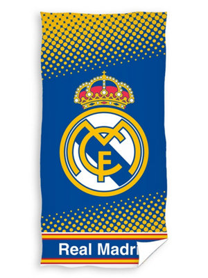 Real Madrid Logo 100% Cotton Towel | DIY at B&Q