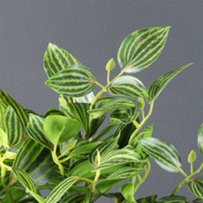 Realistic Artificial Plants Trailing Zebrina Real Touch Decorative ...