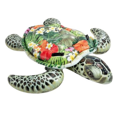 Realistic Sea Turtle Swimming Pool Ride-On