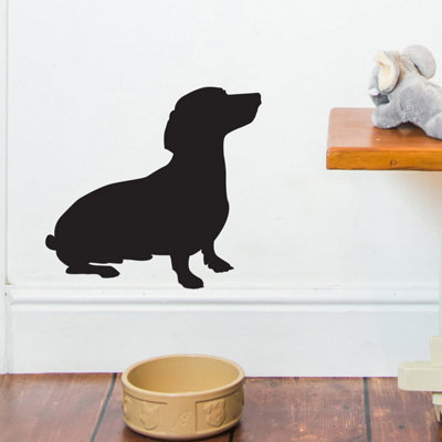 Really Cute Sausage Dog Wall Sticker | DIY at B&Q