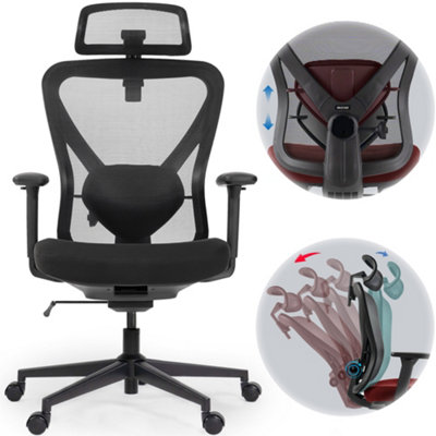 Realm of Thrones Ergonomic Office Chair with Adjustable Height and ...