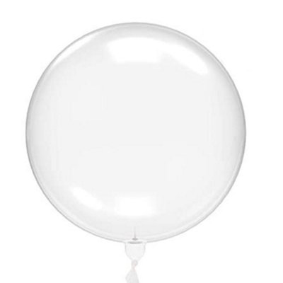 Realmax BoBo Transparent Bubble Balloon Clear (One Size)