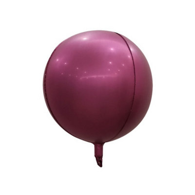 Realmax Chrome 4D Balloon Magenta (One Size)