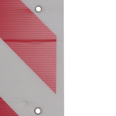 Rear Warning Sign Safety Reflector (Protruding Hazard Signal Bike Rack ...
