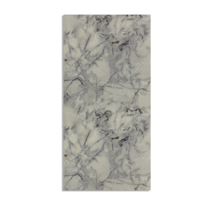 Rearo Selkie MDF Bathroom Shower Wall Panel (H)2420mm x (W)1180mm x (D ...