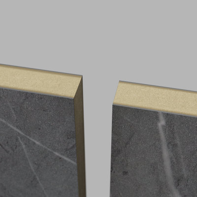 Rearo Selkie MDF Bathroom Shower Wall Panel (H)2420mm x (W)1200mm x (D ...