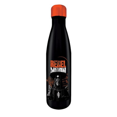 Rebel Moon Imperium Priest Metal 540ml Water Bottle Black/Orange (One ...