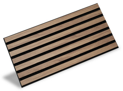 Rebel Of Styles UltrAcoustic Eco Walnut Wood Effect Recycled Felt ...