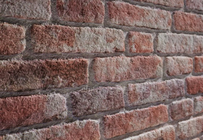 Rebel Of Styles UltraLight Loft Red/White Brick Effect HD Printed EPS ...