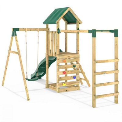 Small wooden climbing frames store