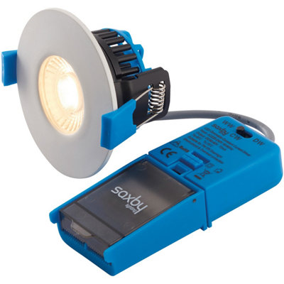 Recessed Bathroom Downlight - Dimmable 7W CCT LED - Plug & Play DC ...