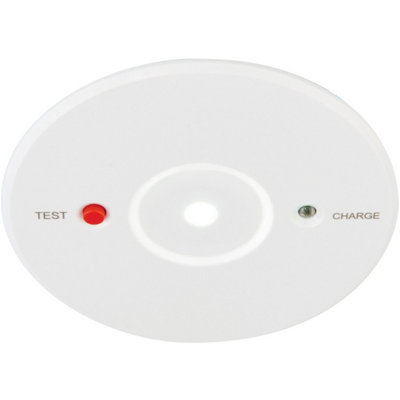 Recessed Emergency Ceiling Downlight - 3W Daylight White LED - Self ...